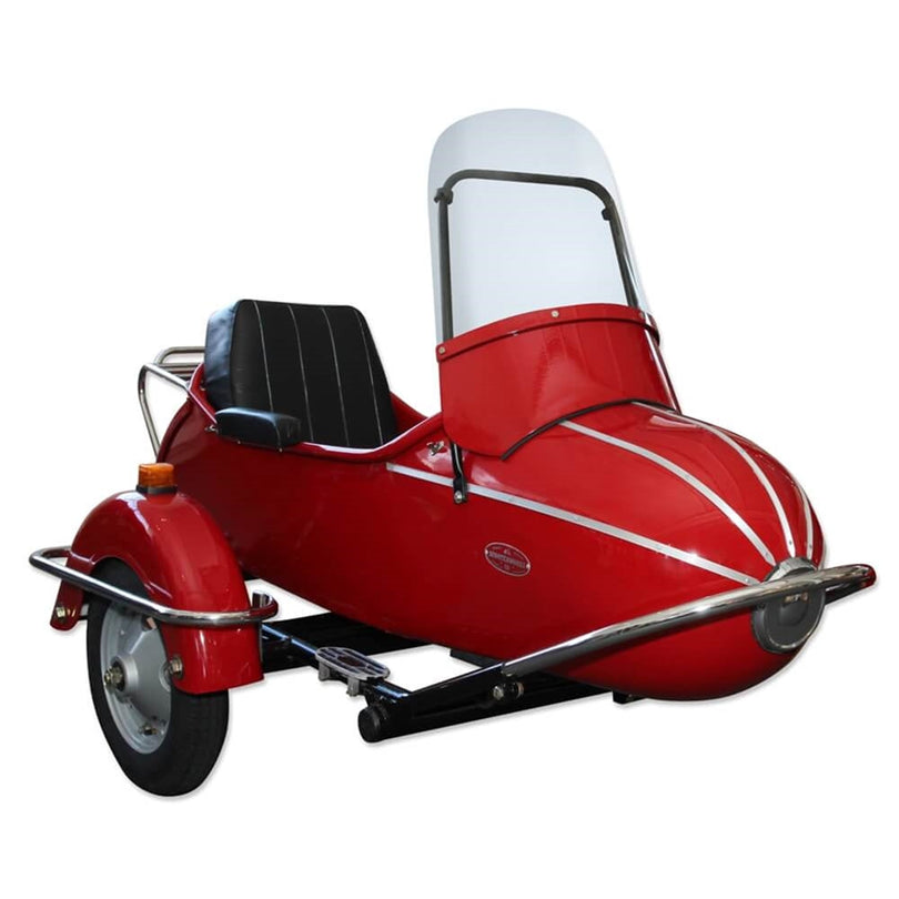 Sidecar (10" Wheel, Rocket); Vespa Large Frame, Stella – Classic Scooters